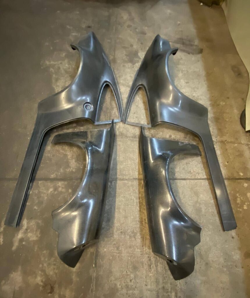 OCP - Porsche 911 Restoration: Full Carbon Fibre Flared Fender Body Kit ...