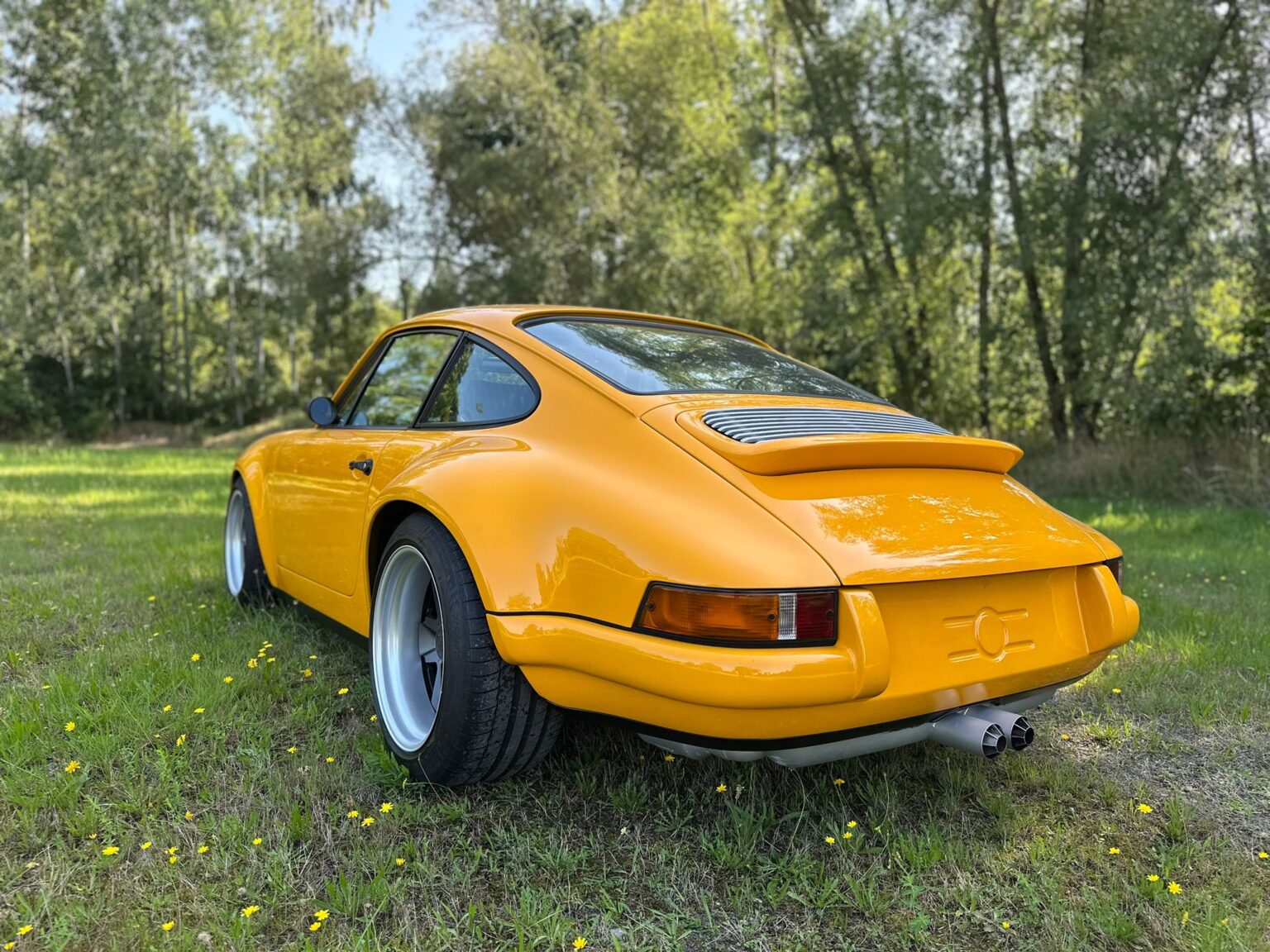 OCP - Porsche 911 Restoration: Full Carbon Fibre Flared Fender Body Kit ...